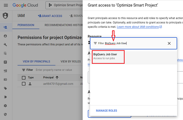 How to send data from Google Search Console to BigQuery