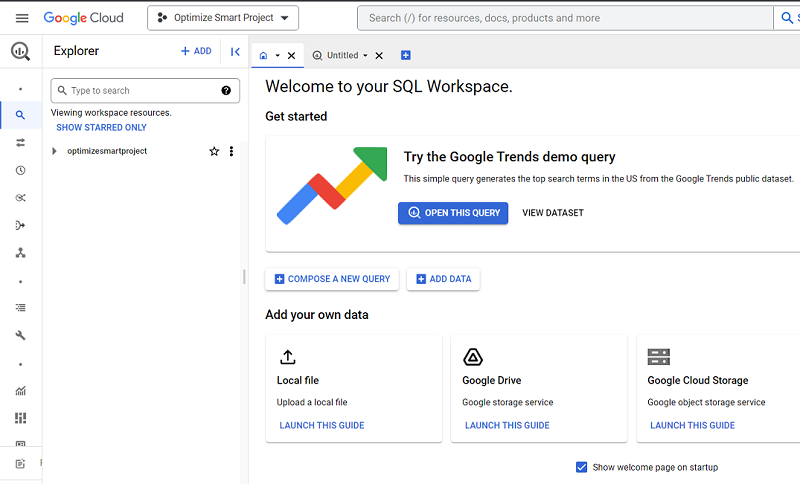 How to send data from Google Search Console to BigQuery