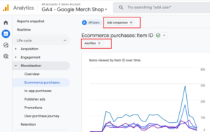Understanding Google Analytics 4 Ecommerce Purchases Report