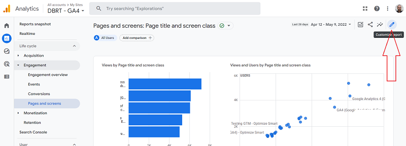 How to Create Landing Page Report in GA4 (Google Analytics 4) - Optimize Smart