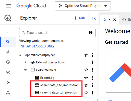 How to send data from Google Search Console to BigQuery
