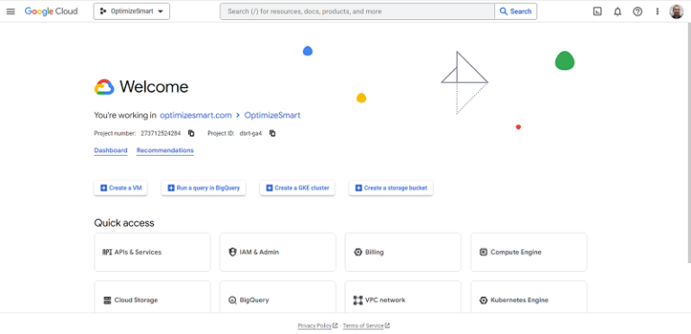 Understanding the BigQuery User Interface - Optimize Smart