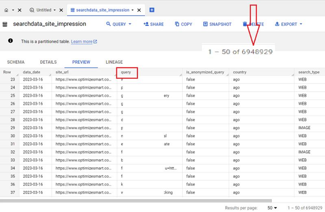 How to send data from Google Search Console to BigQuery