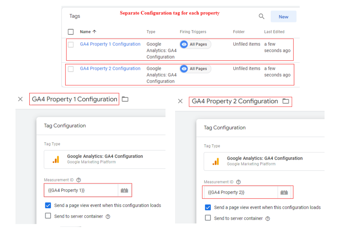 How to use two Google Analytics codes on one page