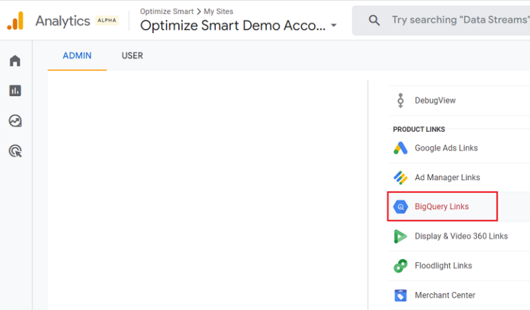 GA4 BigQuery - Connect Google Analytics 4 with BigQuery - Optimize Smart