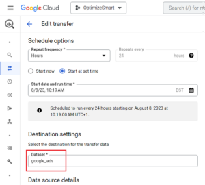 What is BigQuery Data Transfer Service & how it works - Optimize Smart