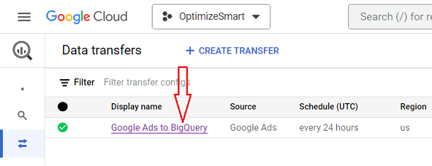 What is BigQuery Data Transfer Service & how it works - Optimize Smart