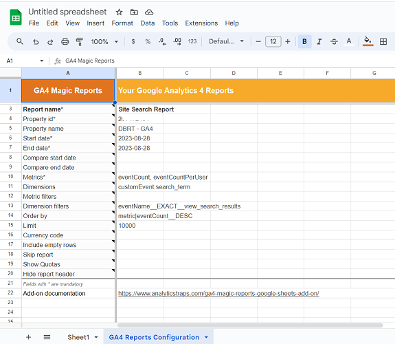 How to export GA4 data to Google Sheets for free - Optimize Smart