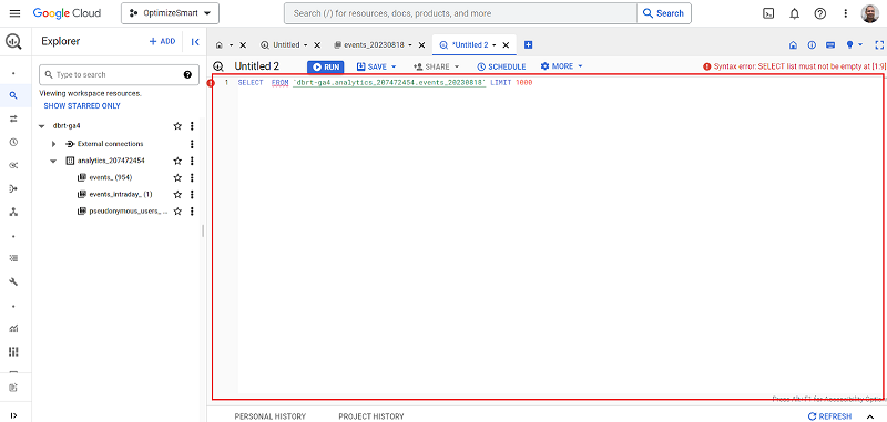 events_ & events_intraday_ tables in BigQuery for GA4 (Google Analytics ... events_ & events_intraday_ tables in BigQuery for GA4 (Google Analytics ...