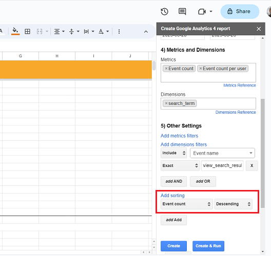 How to export GA4 data to Google Sheets for free - Optimize Smart