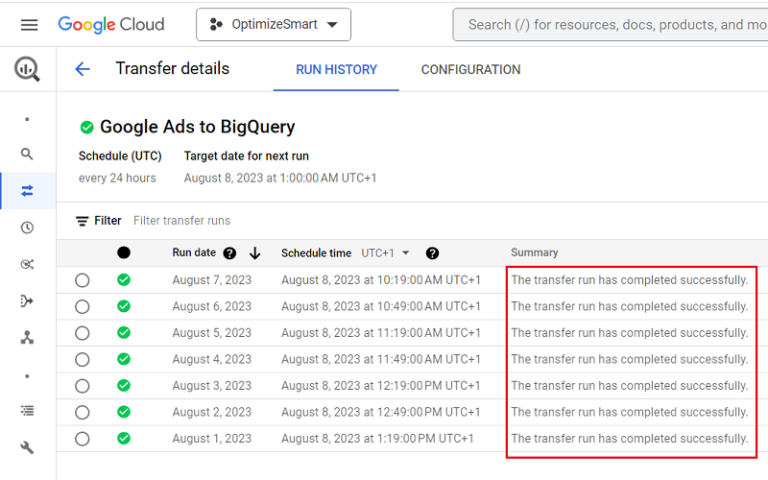 What is BigQuery Data Transfer Service & how it works - Optimize Smart