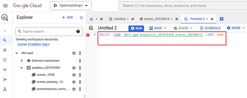 events_ & events_intraday_ tables in BigQuery for GA4 (Google Analytics ... events_ & events_intraday_ tables in BigQuery for GA4 (Google Analytics ...