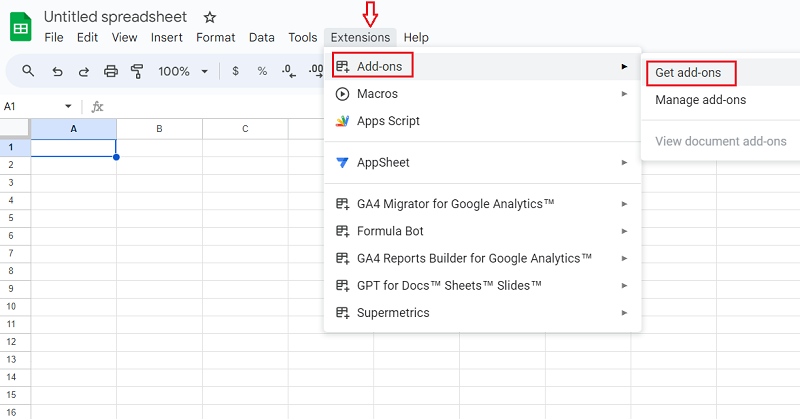 How to export GA4 data to Google Sheets for free - Optimize Smart