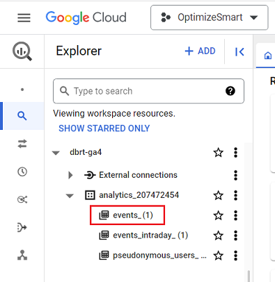 events_ & events_intraday_ tables in BigQuery for GA4 (Google Analytics ...