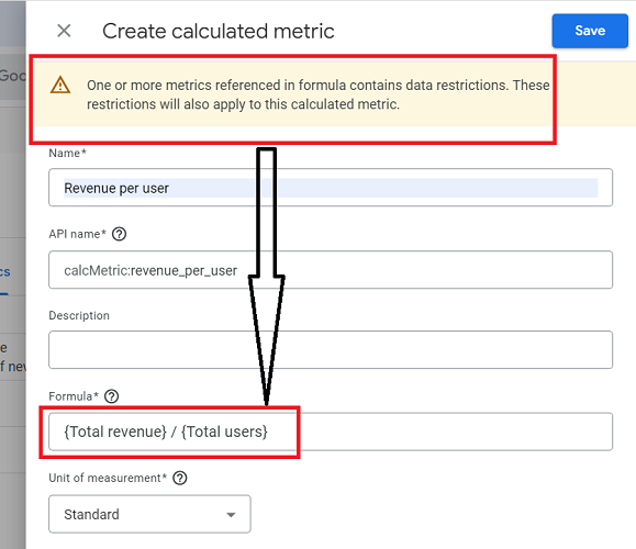 Google Analytics 4 Calculated Metrics with Examples - Optimize Smart