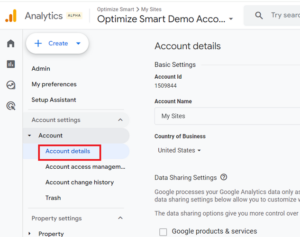 GA4 Admin Settings Tutorial - Optimize Smart