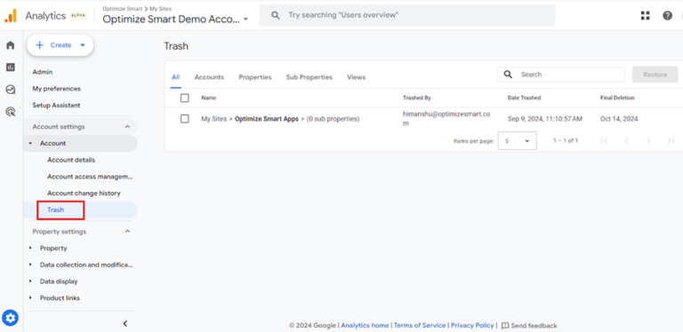 GA4 Admin Settings Tutorial - Optimize Smart