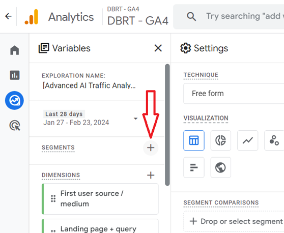How to track AI traffic in GA4 - Optimize Smart