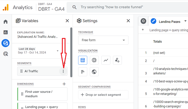 How to track AI traffic in GA4 - Optimize Smart