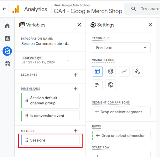 GA4 Conversion Rate - How to find it and use it - Optimize Smart
