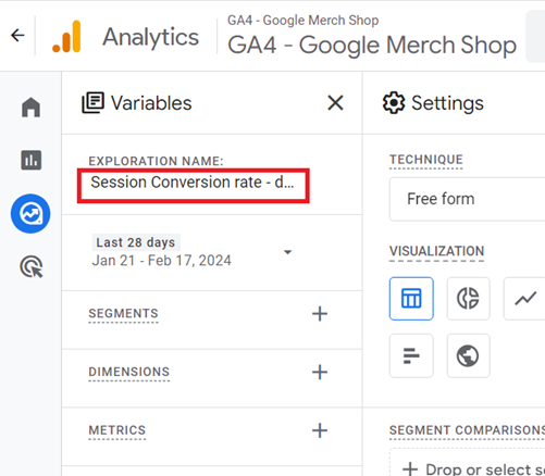 GA4 Conversion Rate - How to find it and use it - Optimize Smart