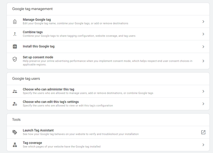 gtag.js – Google Tag in Google Analytics 4 and beyond. - Optimize Smart