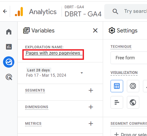 Tracking web pages with zero pageviews in GA4 (Google Analytics 4 ...