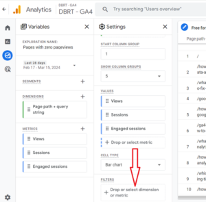 Tracking web pages with zero pageviews in GA4 (Google Analytics 4 ...