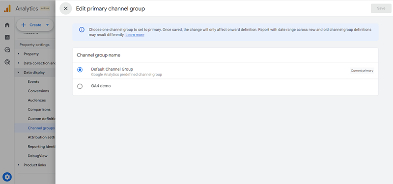Understanding Channel Groupings in Google Analytics 4 (GA4) - Optimize ...