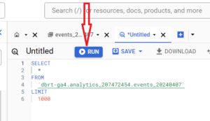 Understanding the BigQuery User Interface - Optimize Smart