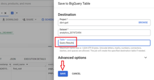 Understanding the BigQuery User Interface - Optimize Smart