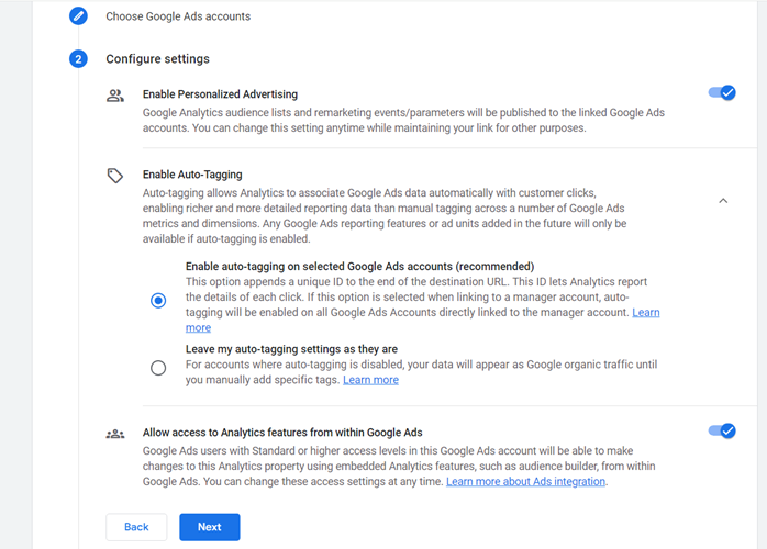 How to link GA4 to Google Ads - Optimize Smart
