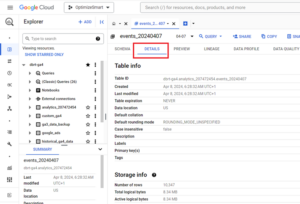 GA4 BigQuery Export Schema Tutorial - Optimize Smart