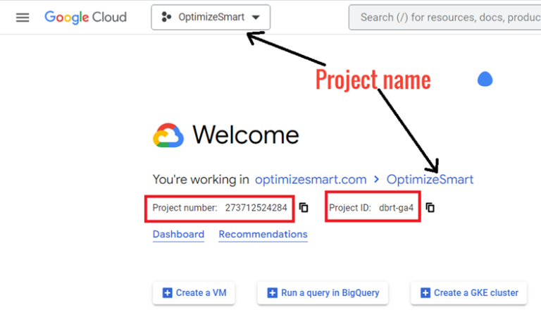 Understanding the BigQuery User Interface - Optimize Smart