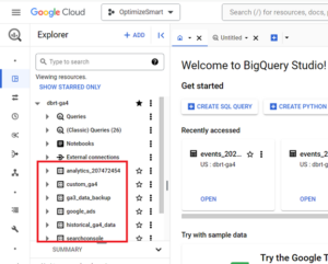 Understanding the BigQuery User Interface - Optimize Smart