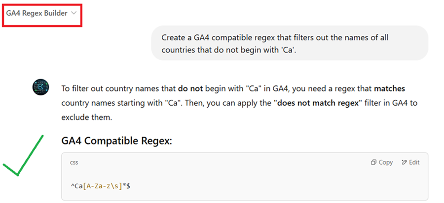 Ga4 Regex Builder Online Generate Perfect Ga4 Compatible Regex Optimize Smart