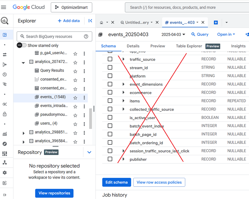 Use Pre-Calculated Fields in GA4 BigQuery at Your Own Risk - Optimize Smart